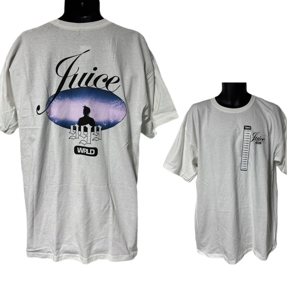 Juice Wrld | Shirts | Nwt Juice Wrld 999 Official Merchandise Stage Tee ...